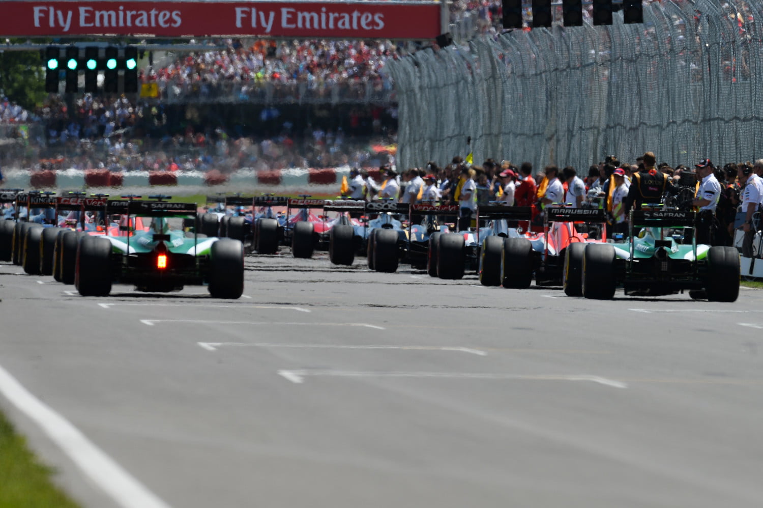 Startopstelling - Formule1.nl - Al 30 jaar op pole!