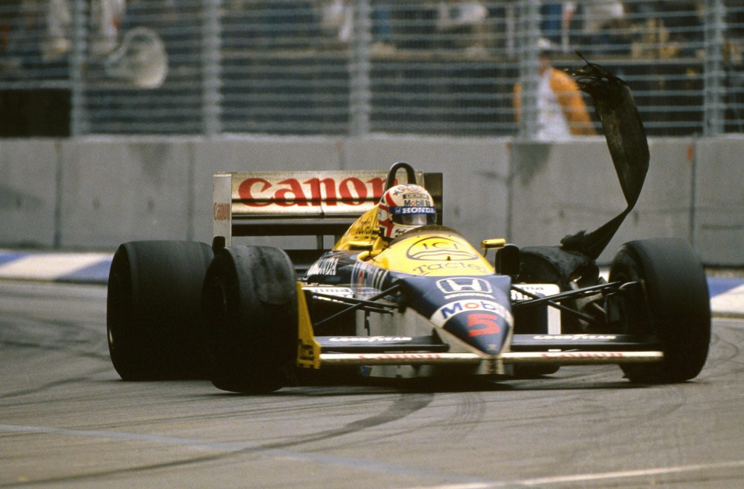 Startnummer 5: 'Red Five' Nigel Mansell, Britse hoop en glorie ...