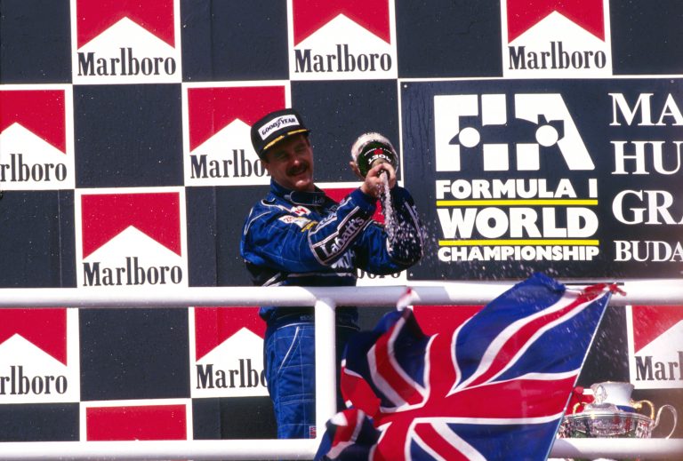 Startnummer 5: 'Red Five' Nigel Mansell, Britse hoop en glorie ...