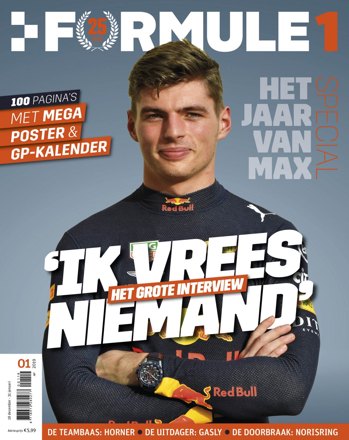 Album: De 11 podiumplaatsen van Max Verstappen in 2018 - Formule1.nl
