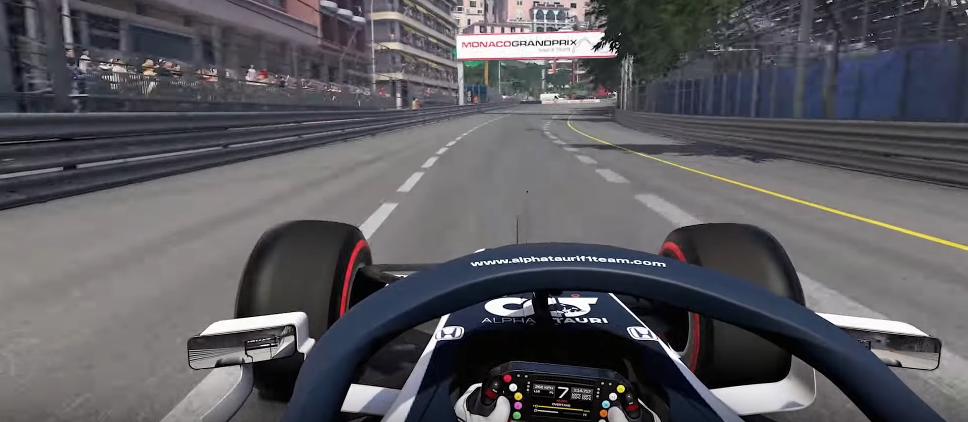 Video: Een rondje Monaco in de F1 2020 game - Formule1.nl