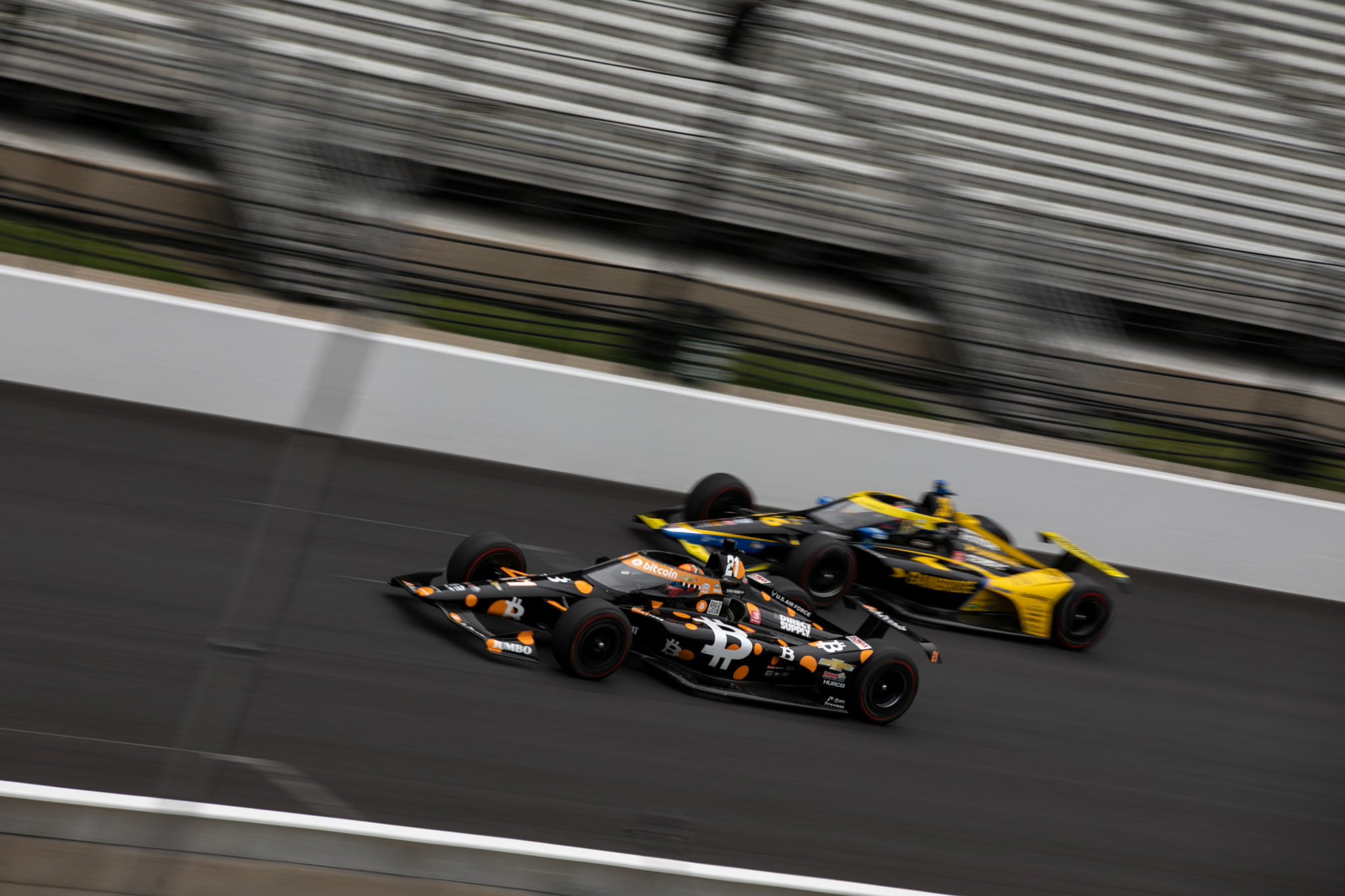 Van Kalmthout na P8 in Indy 500: 'Goede race, maar niet erg gelukkig'