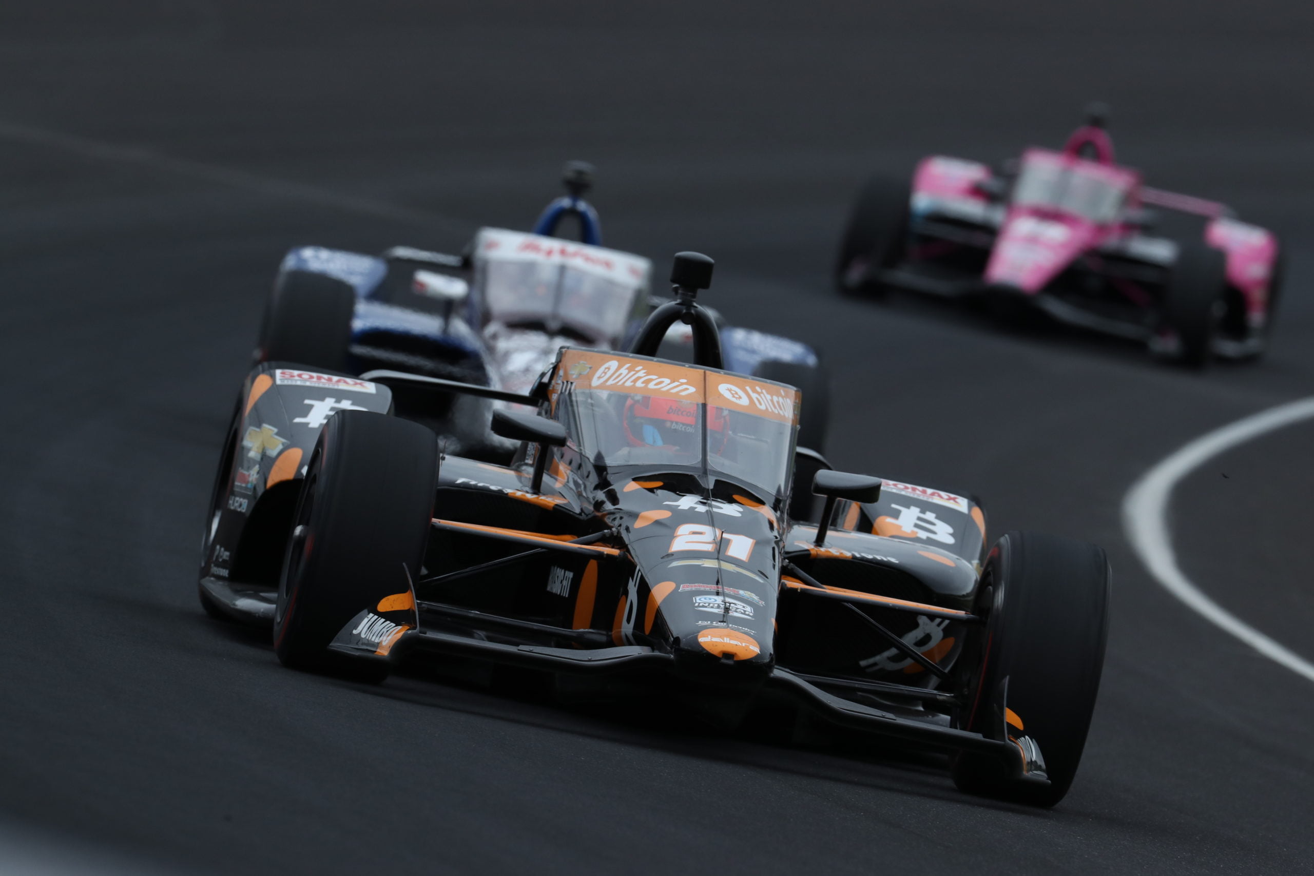 Van Kalmthout na P8 in Indy 500: 'Goede race, maar niet erg gelukkig'