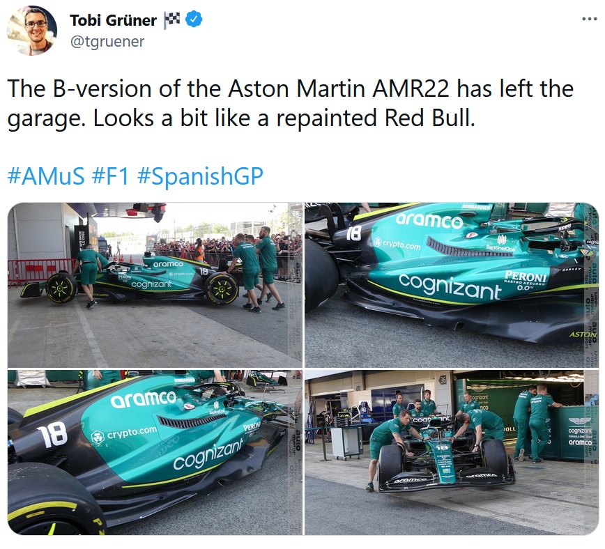 Nieuwe kopieer-rel in F1? Aston Martin komt met 'groene Red Bull'