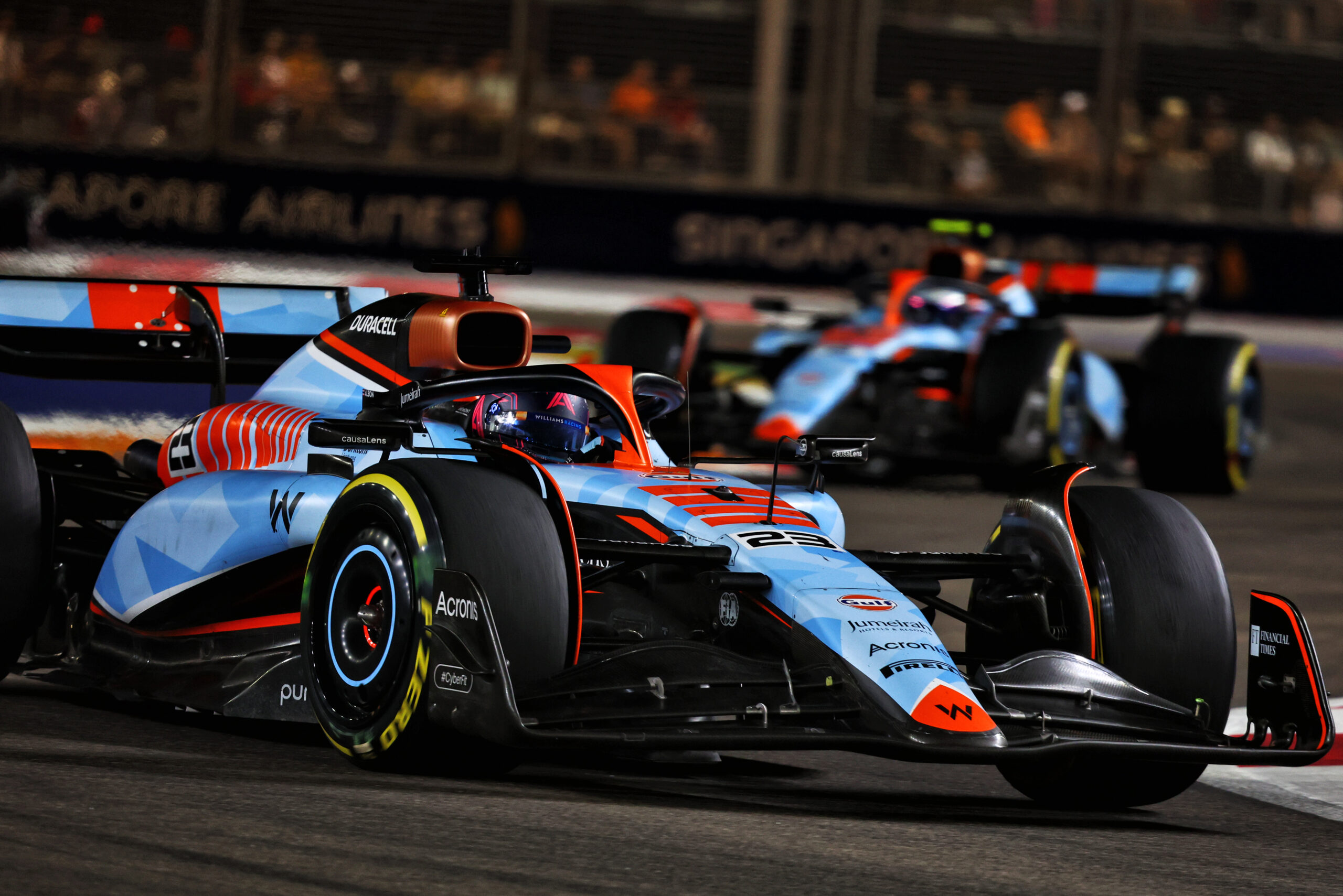 Williams ontvangt opnieuw prestigieuze prijs voor speciale Gulf-livery ...