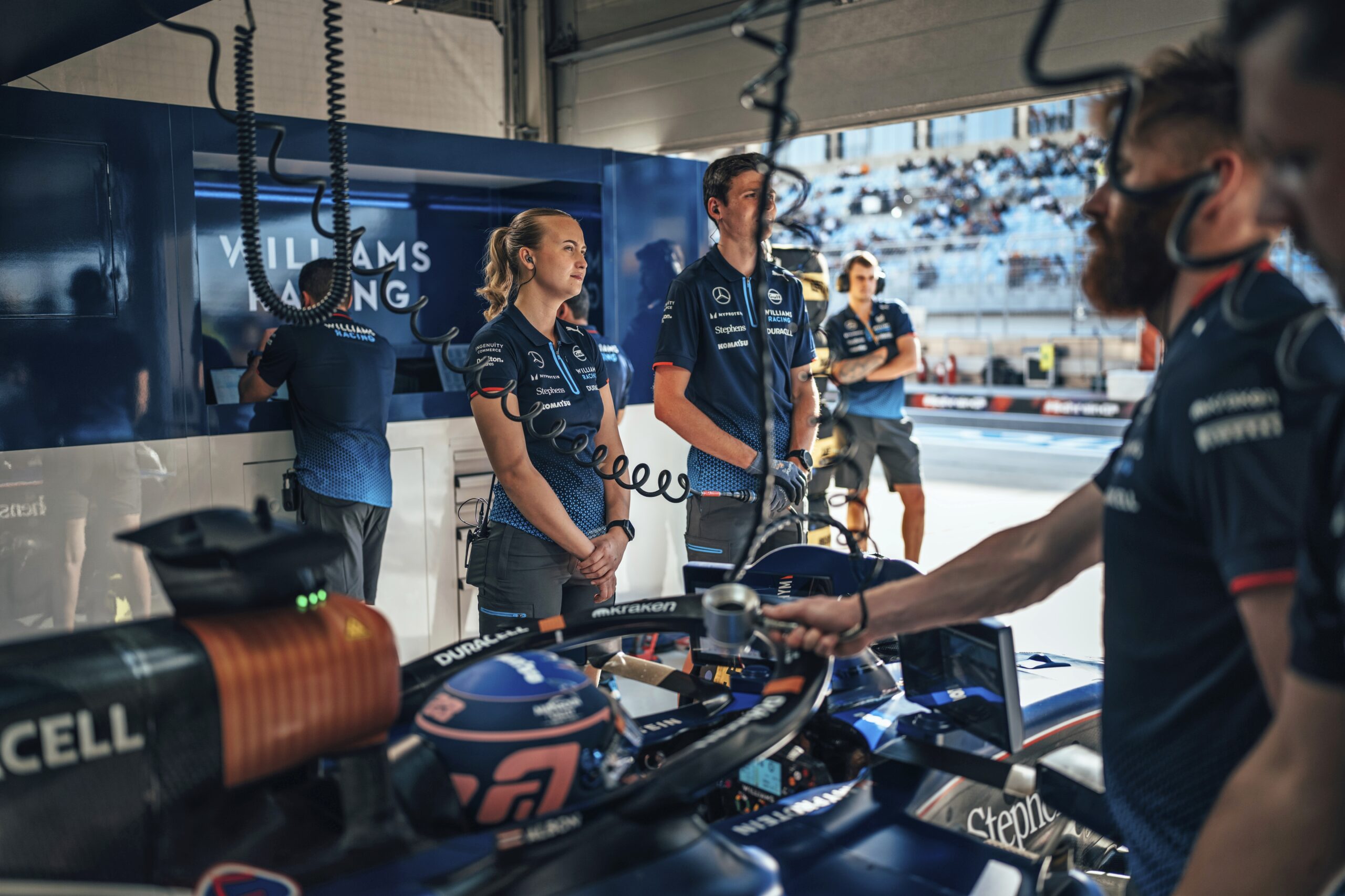 Met Erin Grocott heeft Williams een danseres in de paddock - Formule1.nl
