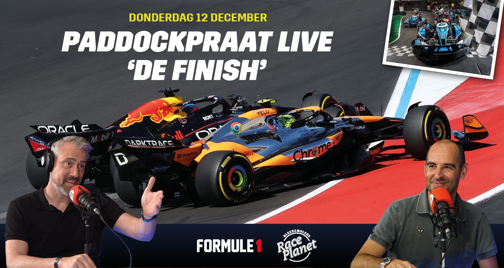 F1-evenement van het jaar: Koop NU je ticket voor 'Paddockpraat Live ...