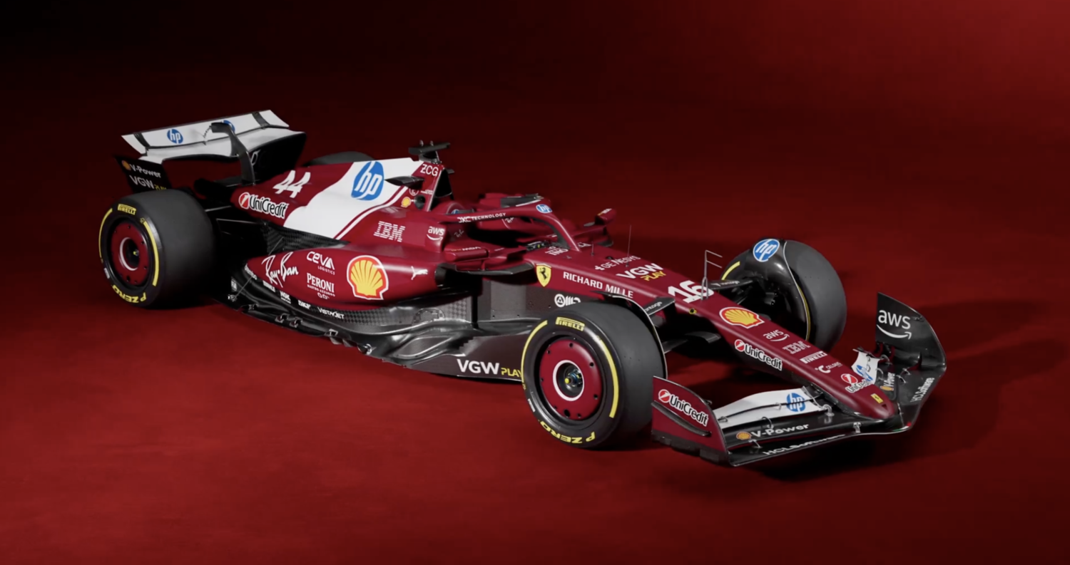 F1 75 Live: Dit is de livery van Ferrari in 2025 - Formule1.nl