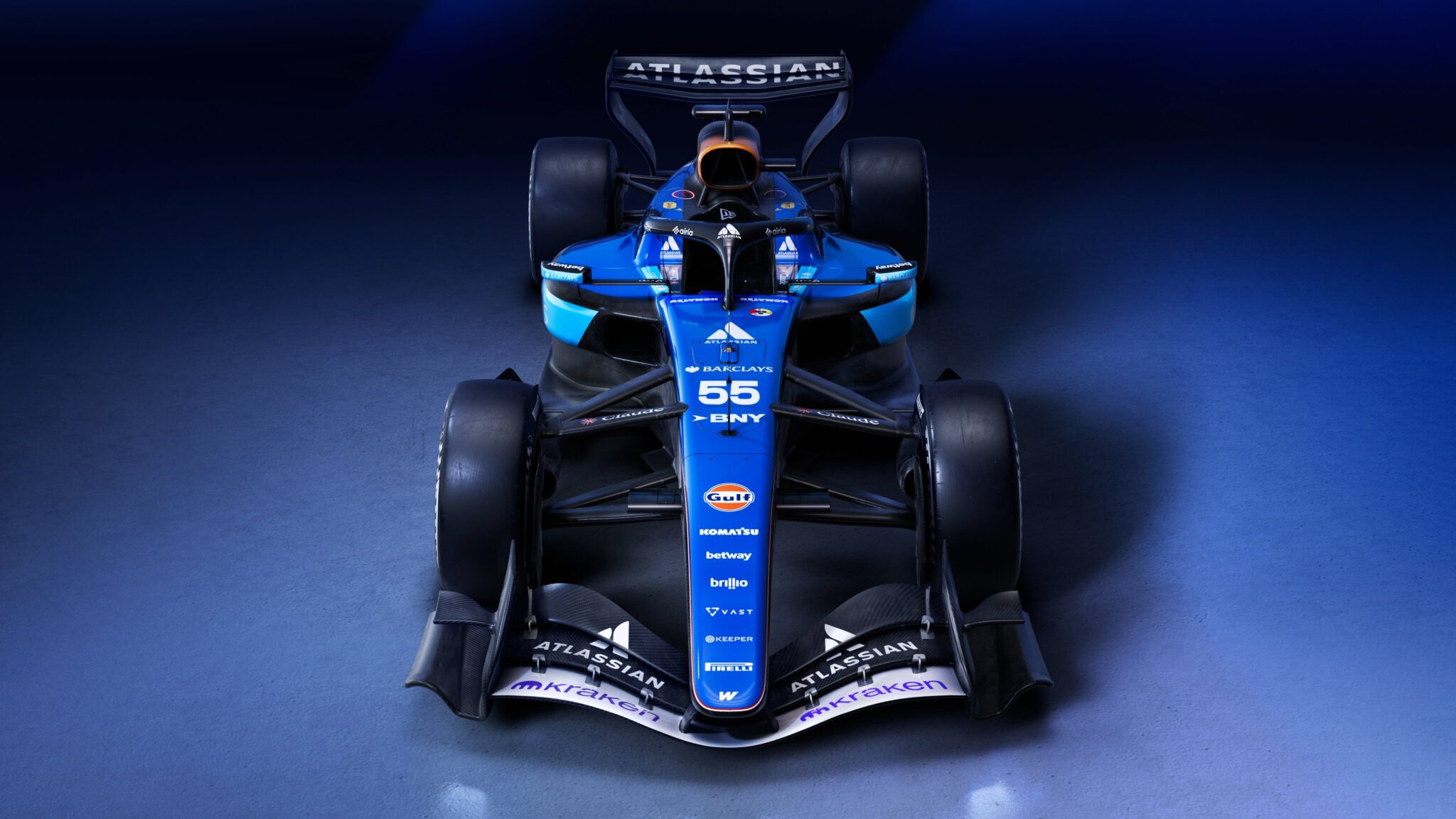 Williams presenteert knalblauwe livery voor 2026: 'Volgende stap naar ...